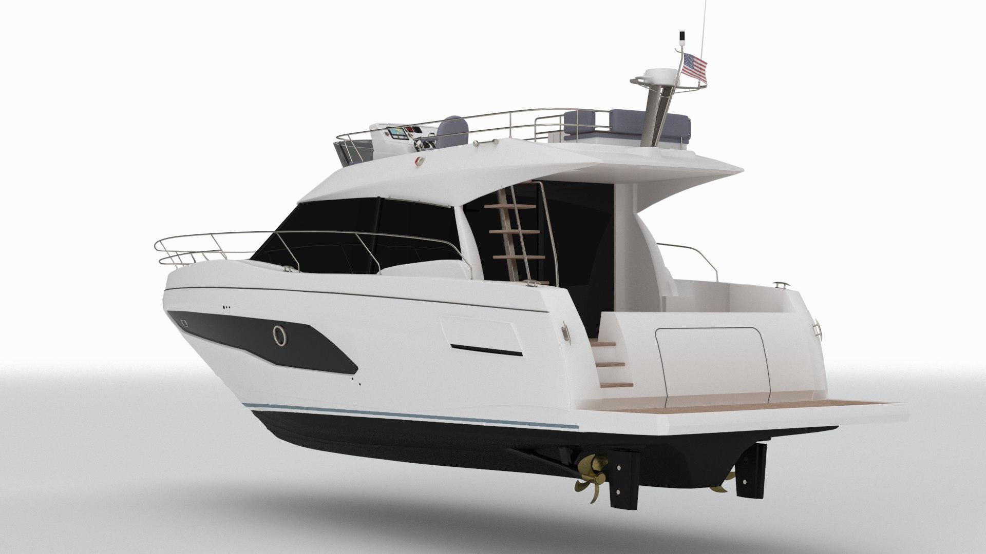 Gia Yacht Dynamic Simulation 3D Model - TurboSquid 2242974