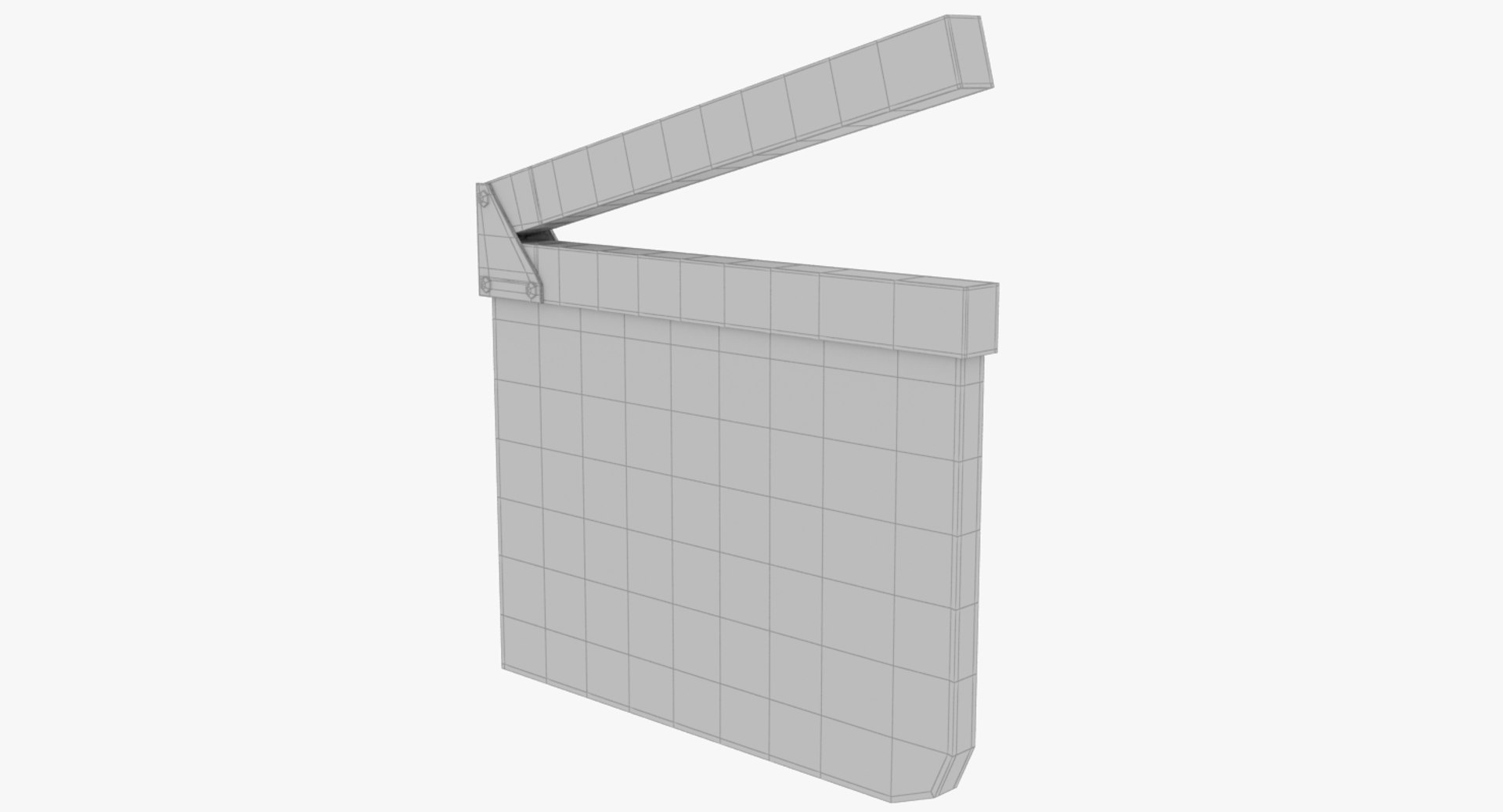 Clapperboard Clap Board 3D Model - TurboSquid 1218499