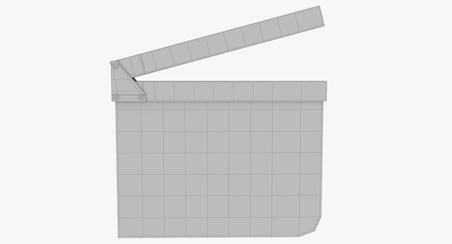 Clapperboard Clap Board 3D Model - TurboSquid 1218499