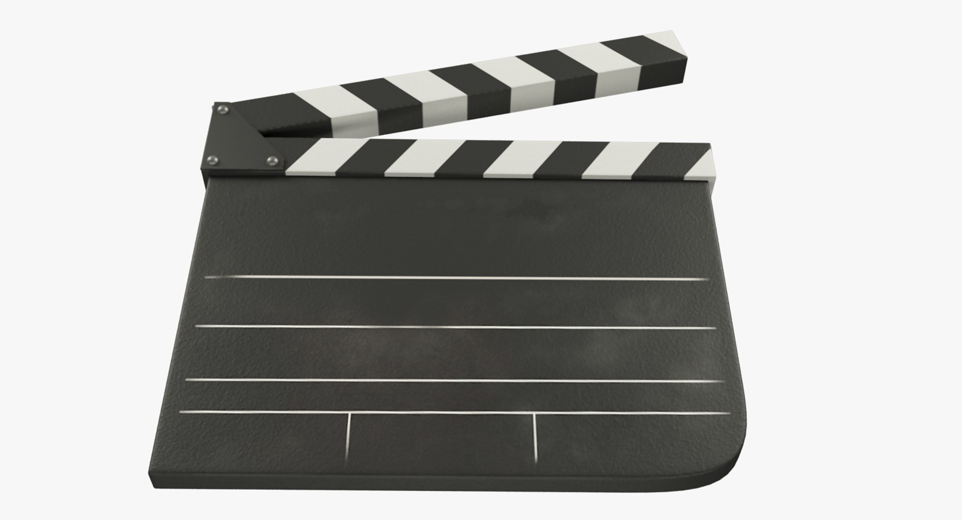 Clapperboard Clap Board 3D Model - TurboSquid 1218499