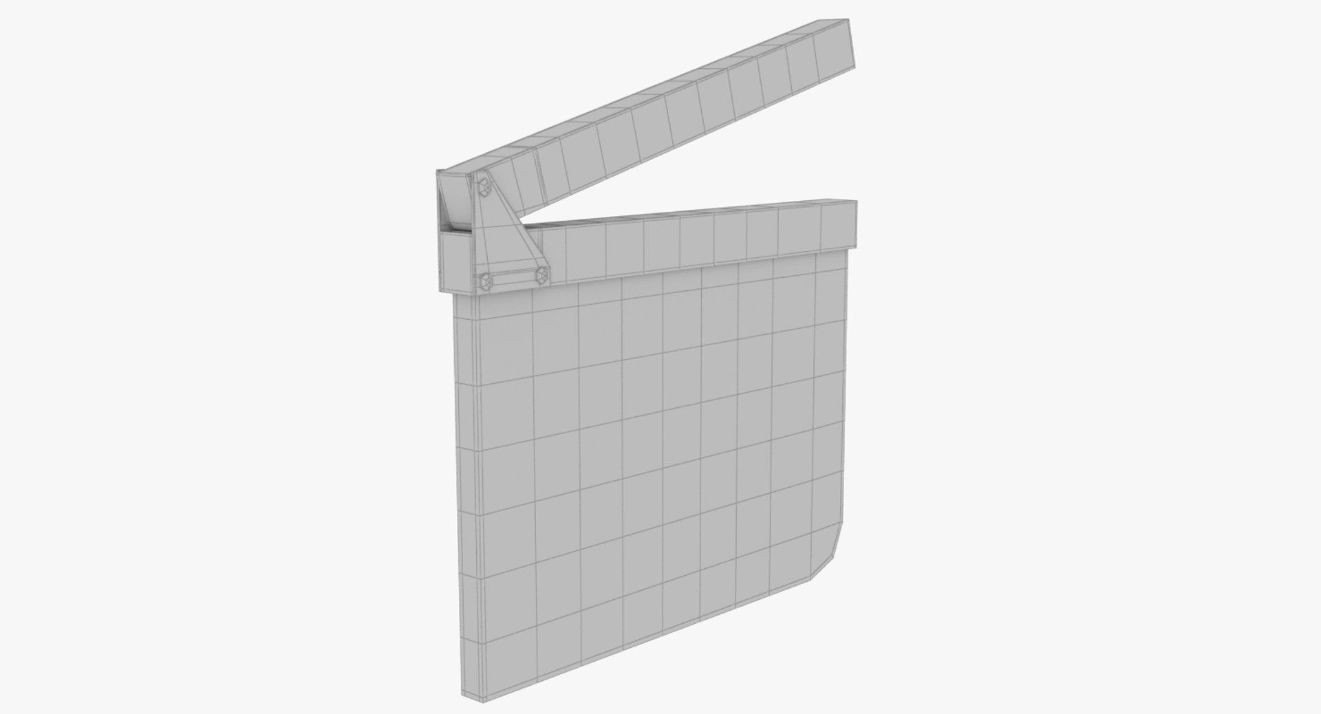 Clapperboard Clap Board 3D Model - TurboSquid 1218499
