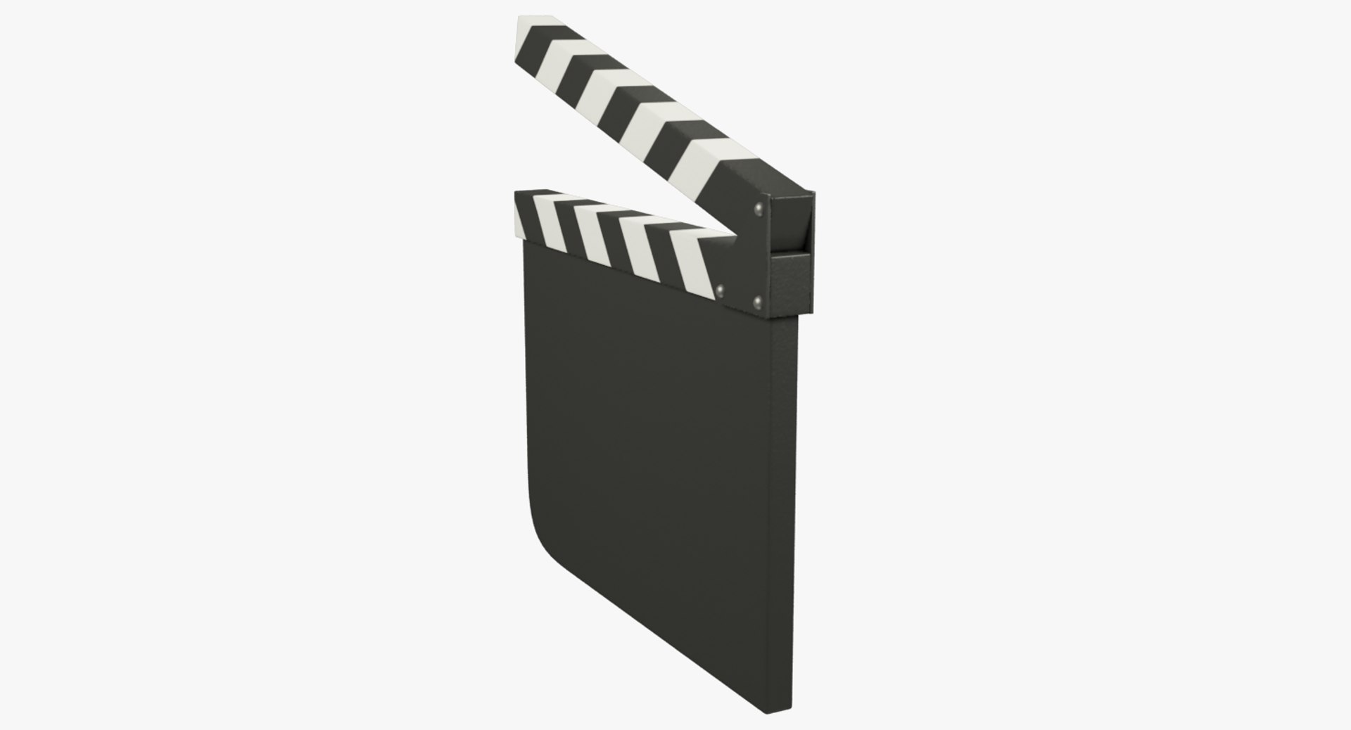 Clapperboard Clap Board 3D Model - TurboSquid 1218499