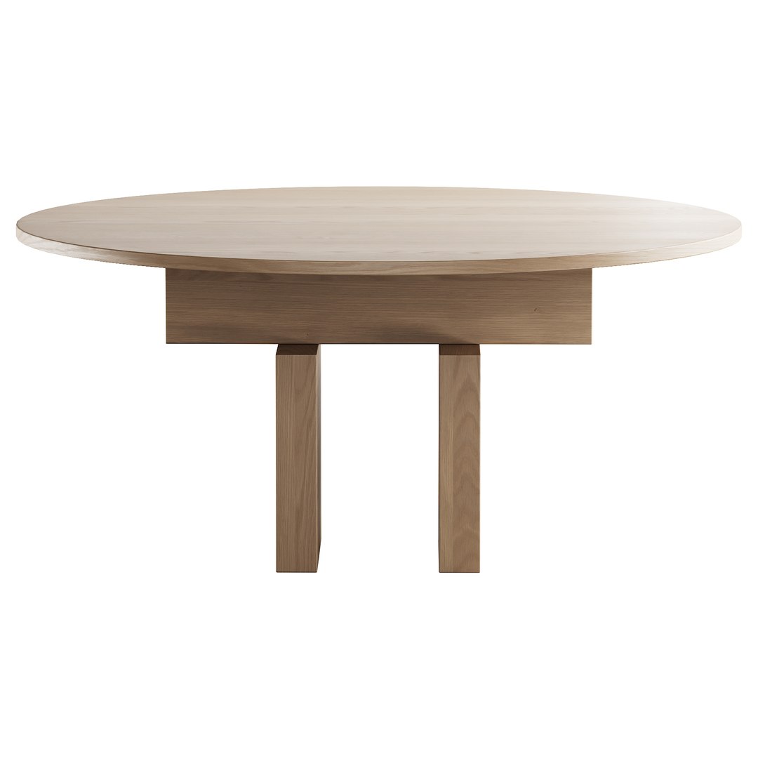 321 Resident Plane Dining Table Round 2 colors 3 size options 3D - TurboSquid 2076418