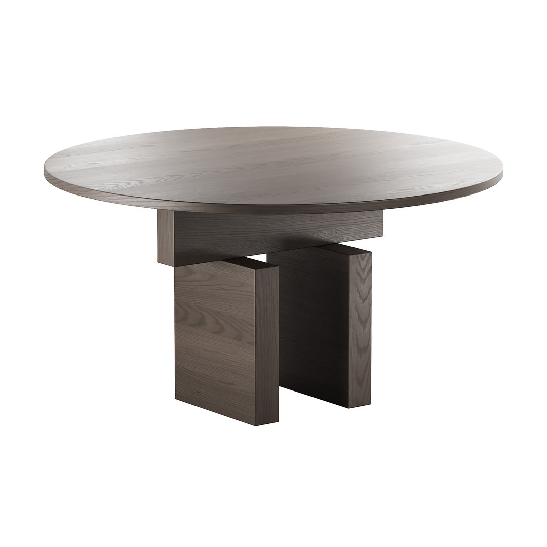 321 Resident Plane Dining Table Round 2 colors 3 size options 3D - TurboSquid 2076418