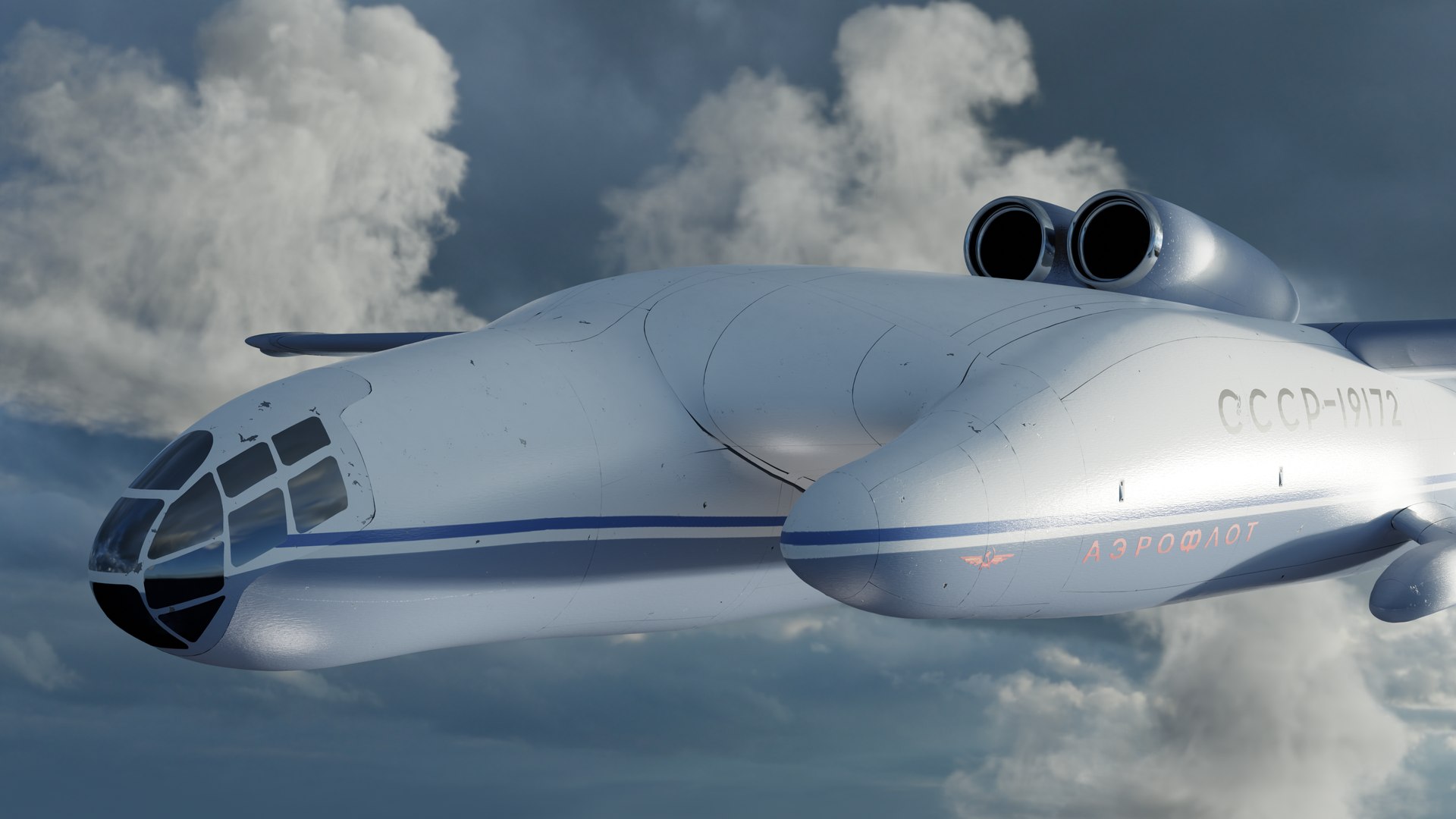 Bartini Beriev VVA-14 Model - TurboSquid 2095887