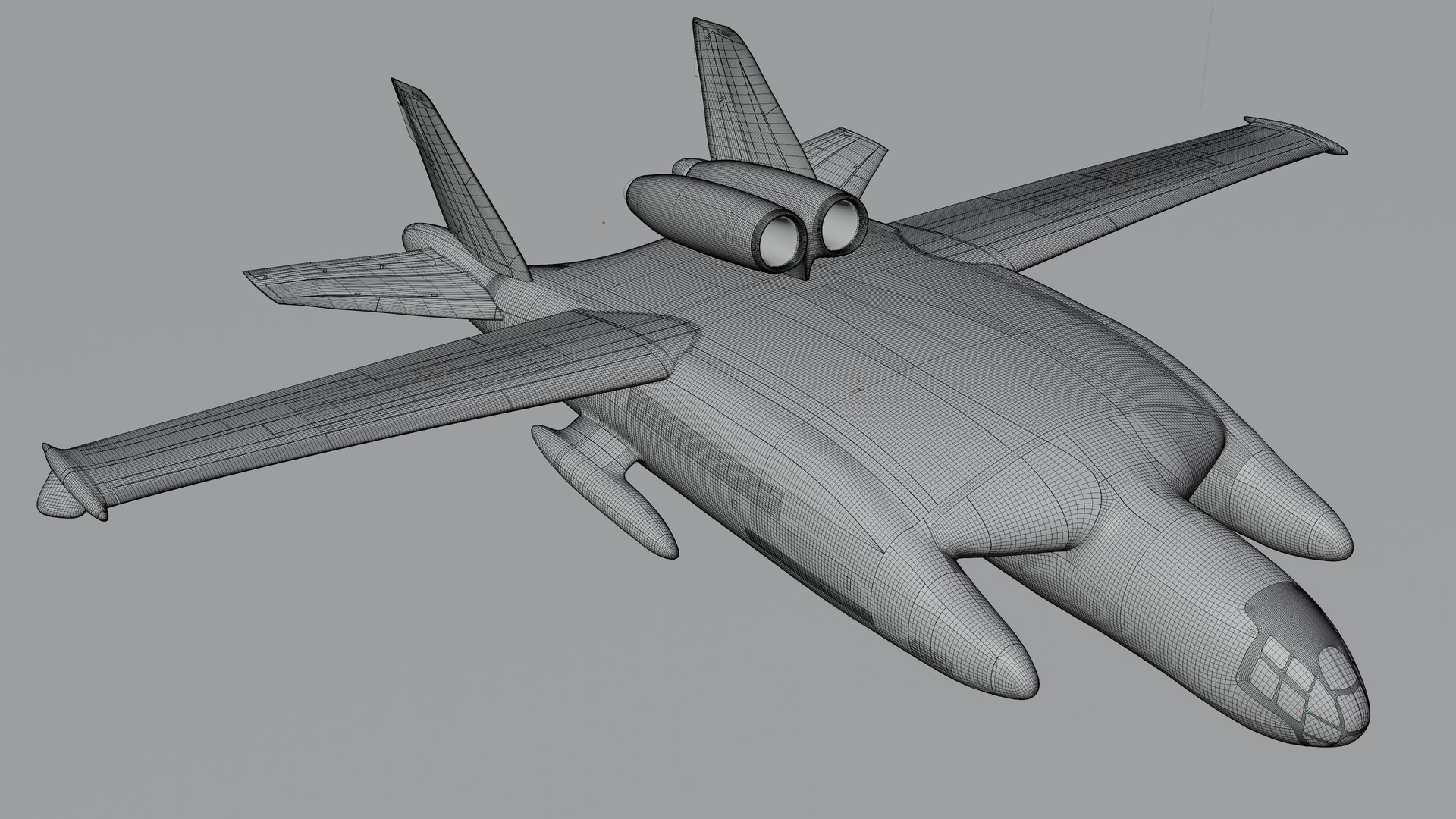 Bartini Beriev VVA-14 Model - TurboSquid 2095887