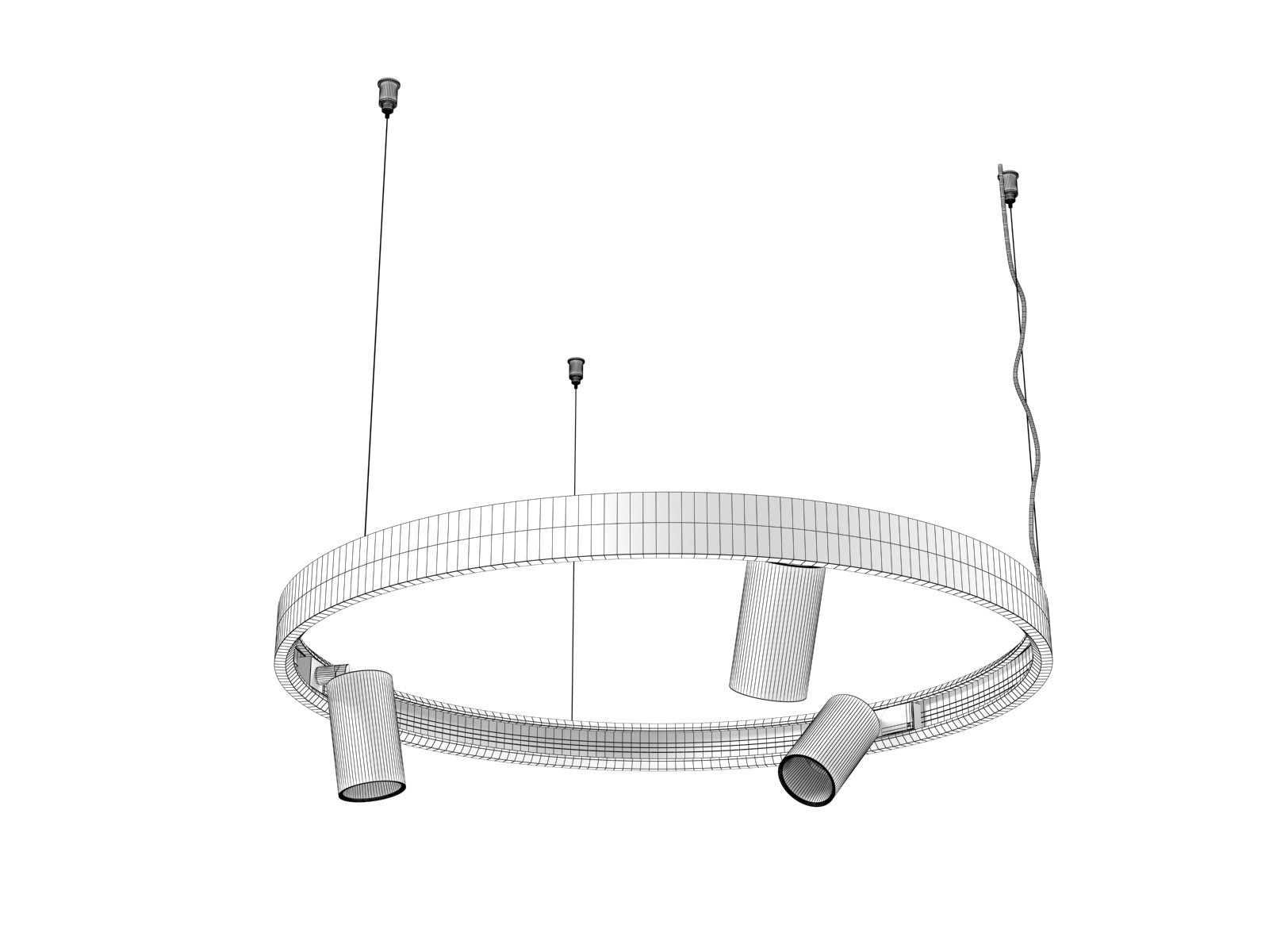 Superloop hc mdl pendant lamp 3D model - TurboSquid 1388645