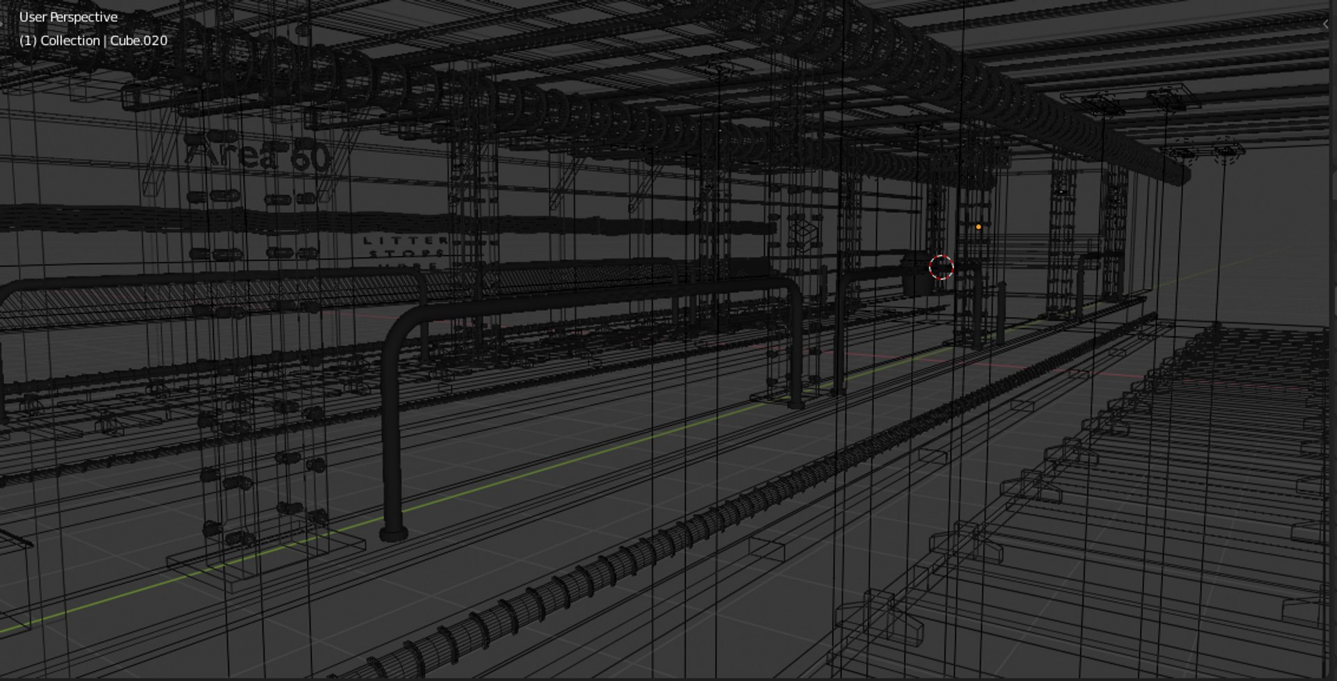 Subway Station Model - TurboSquid 1554290