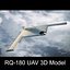 3D Rq-180 Stealth Drone - TurboSquid 1168949