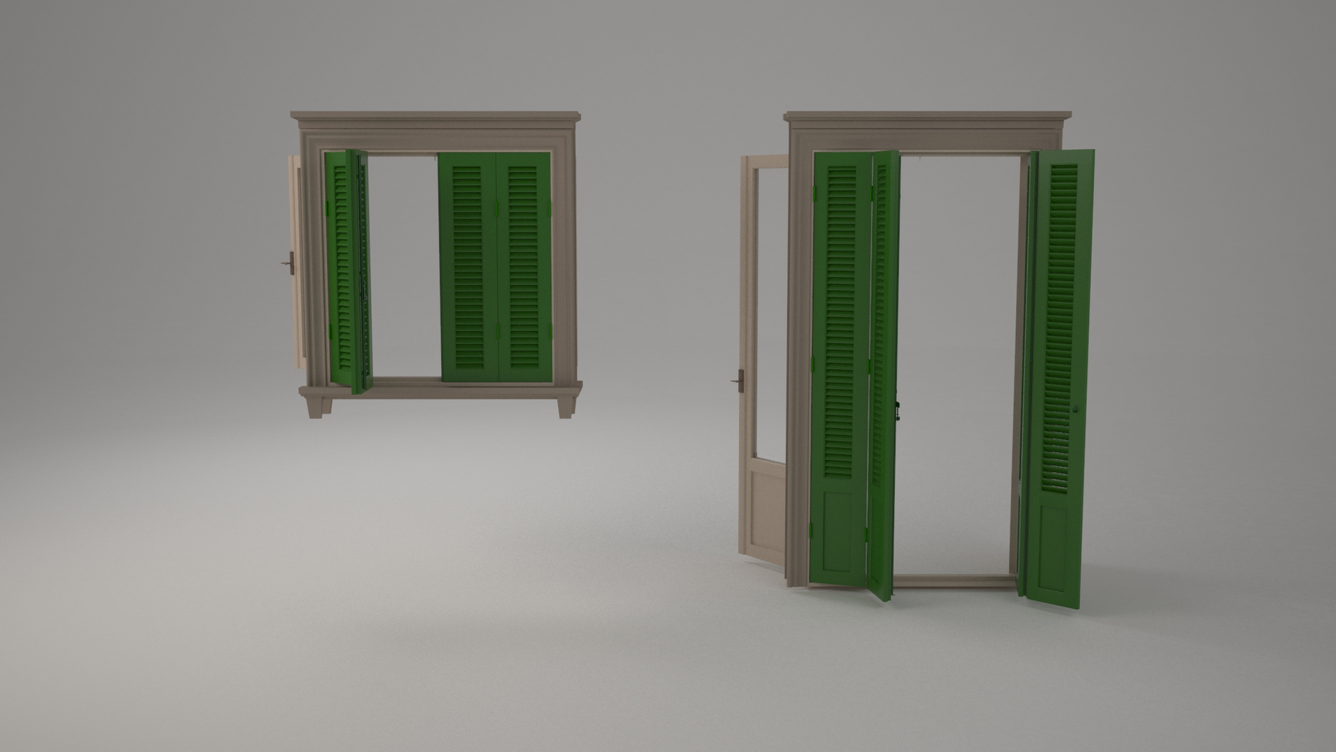 Shutter 1 3D Model - TurboSquid 1892716