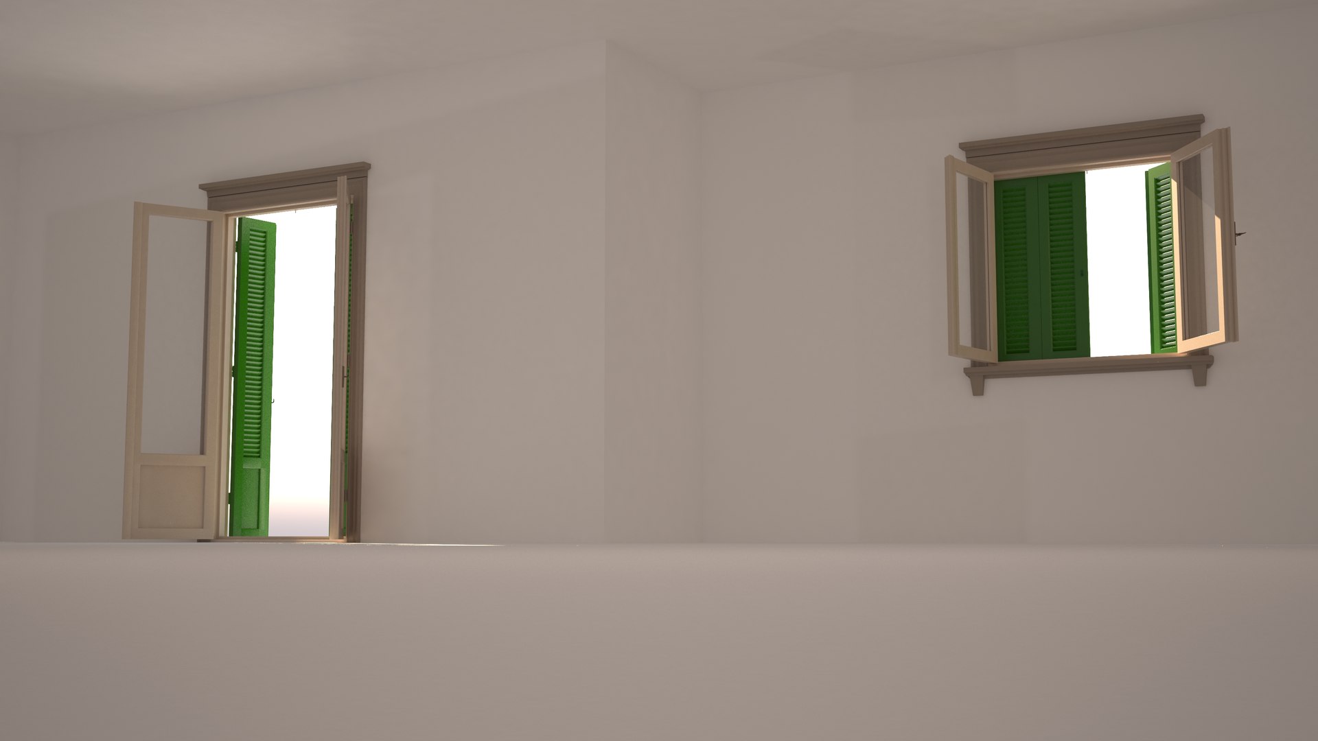 Shutter 1 3D Model - TurboSquid 1892716