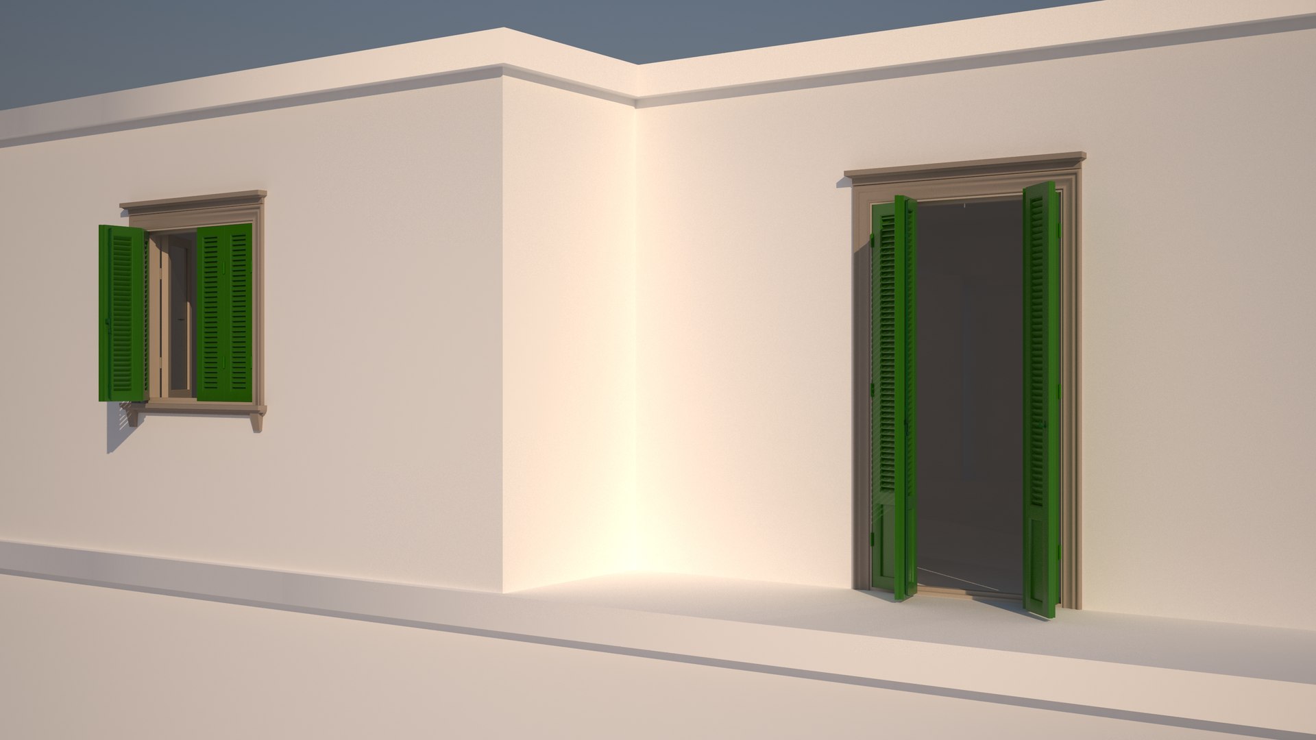 Shutter 1 3D model - TurboSquid 1892716