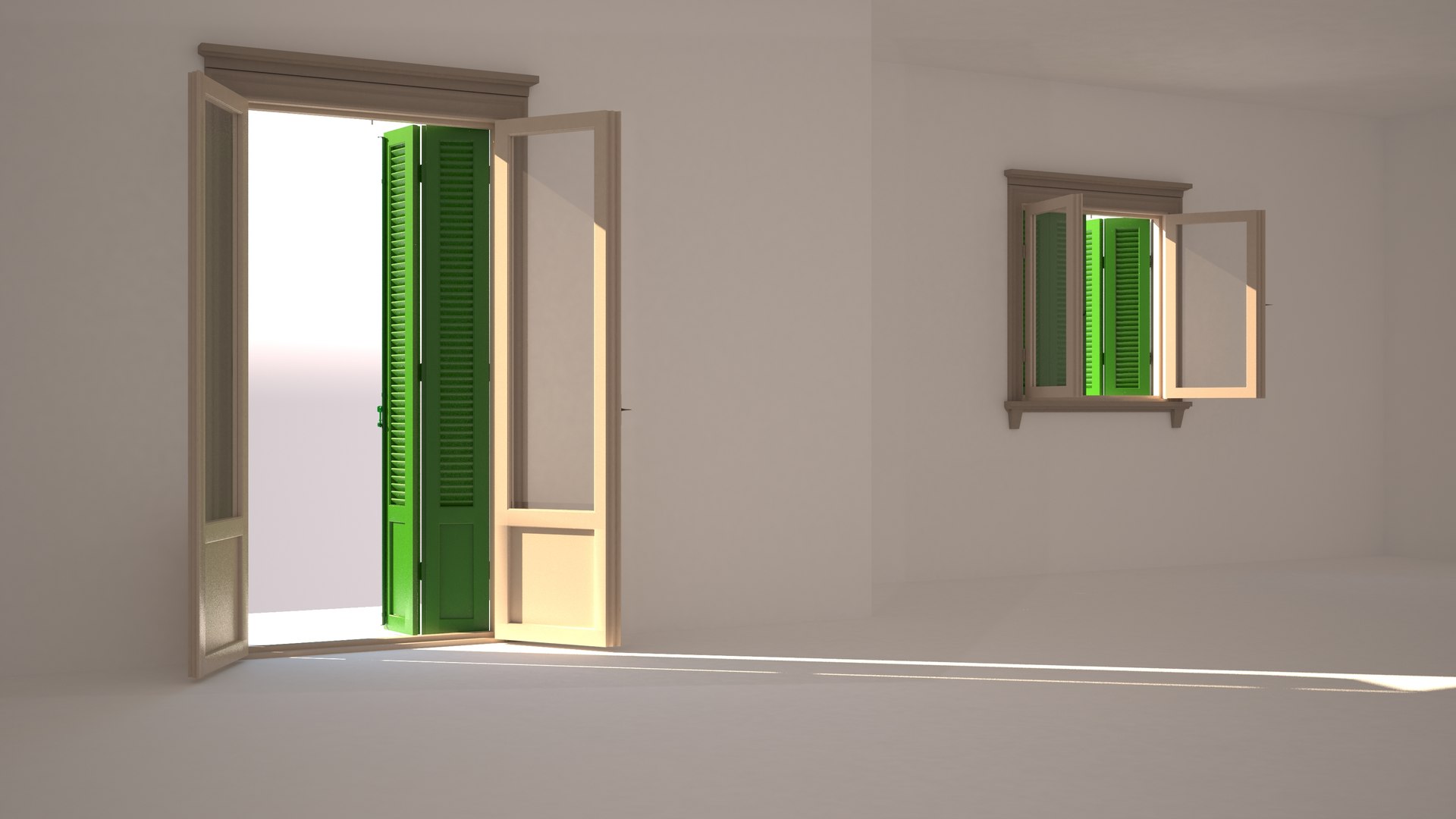 Shutter 1 3D Model - TurboSquid 1892716