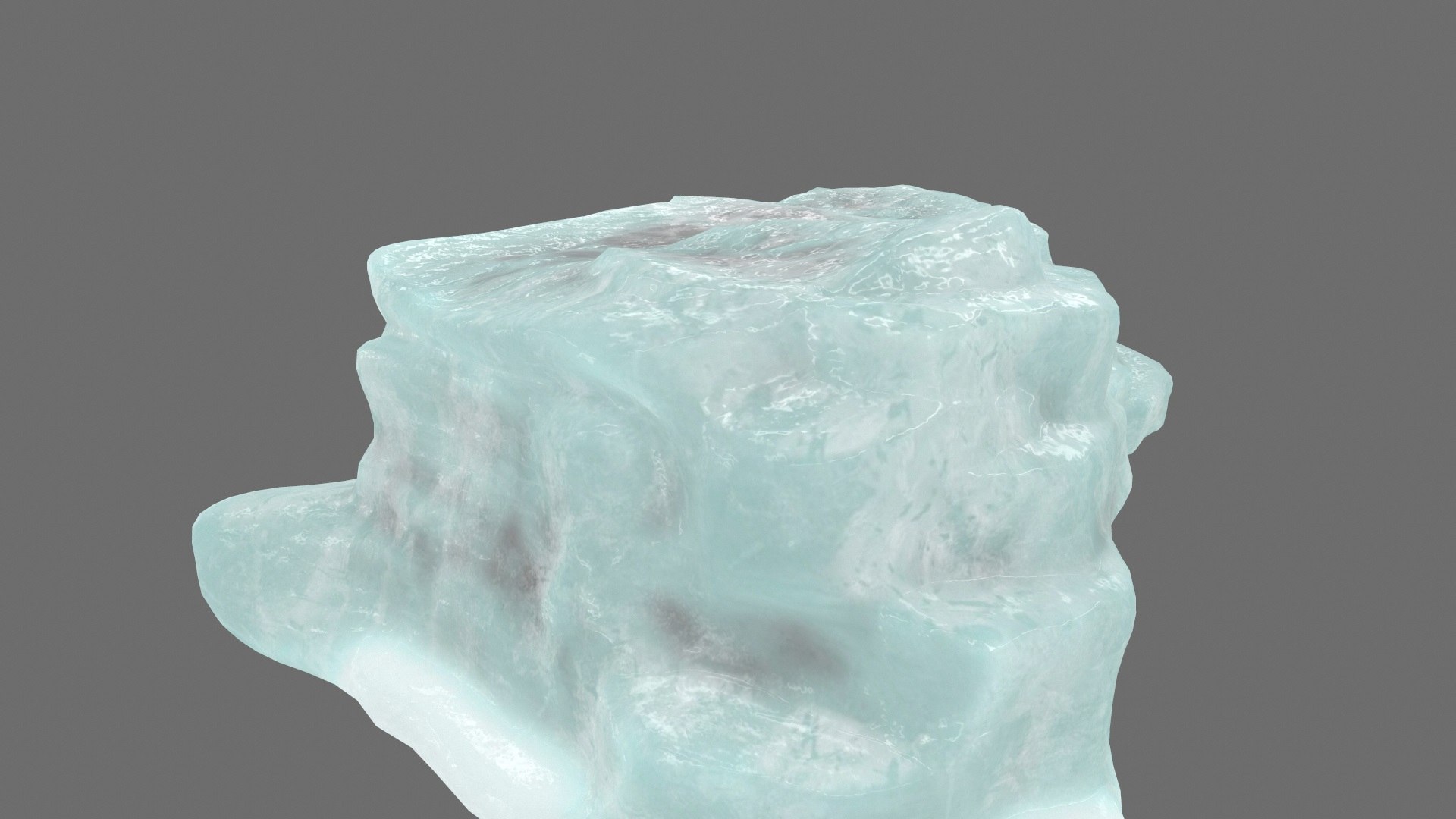 3D ice temple model - TurboSquid 1187233