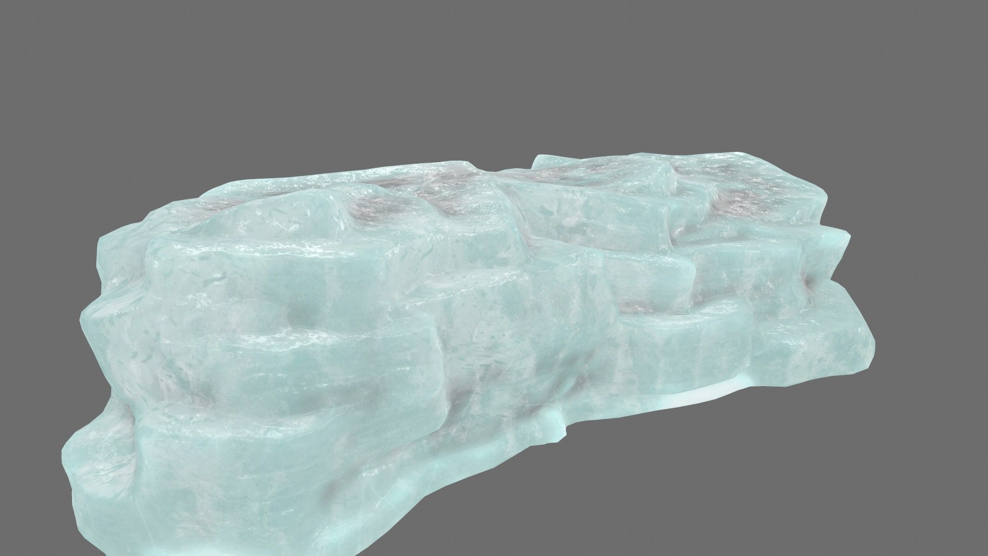 3D ice temple model - TurboSquid 1187233