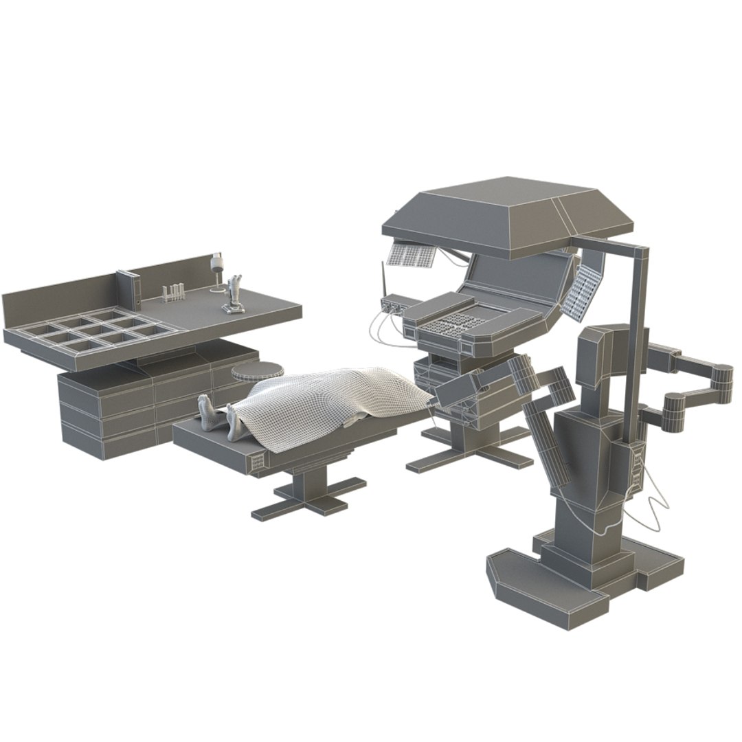 3D Model Zombie Medical Laboratory - TurboSquid 1196143