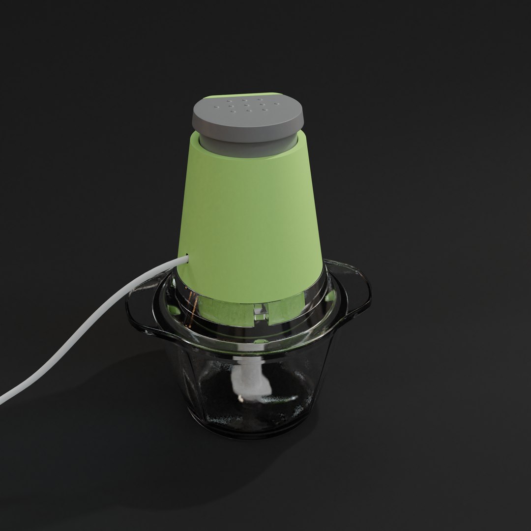 Food Processor 3D Model - TurboSquid 2012864