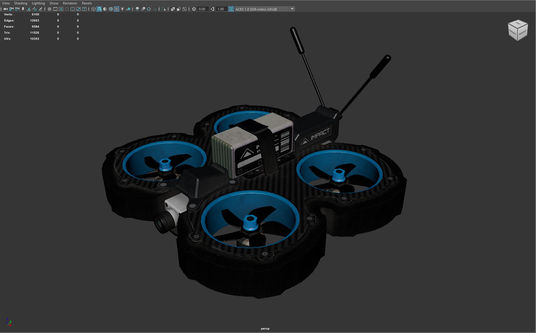 Drone L1 3D Model - TurboSquid 2293461