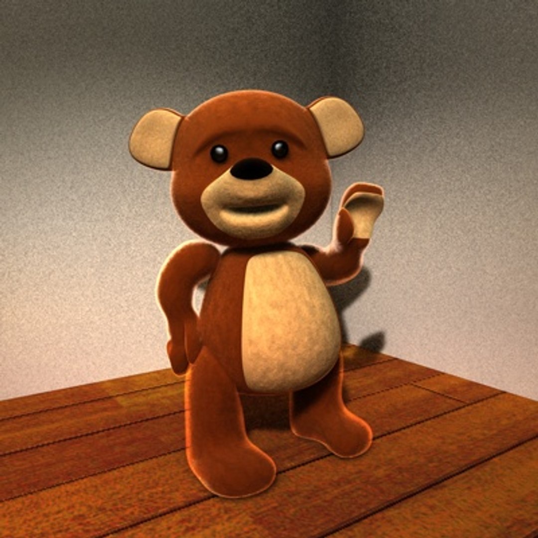 3d model teddy bear