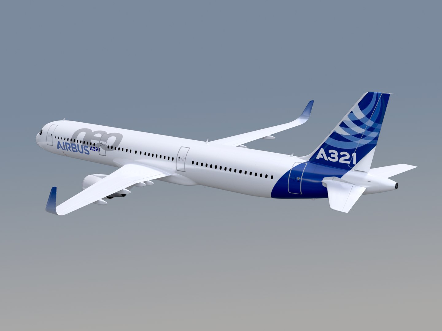 3D Model Airbus A321neo - TurboSquid 1195345