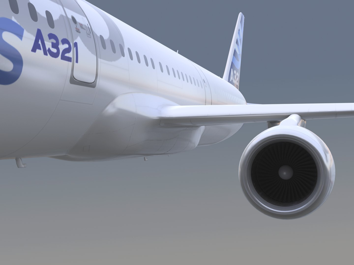 3D Model Airbus A321neo - TurboSquid 1195345