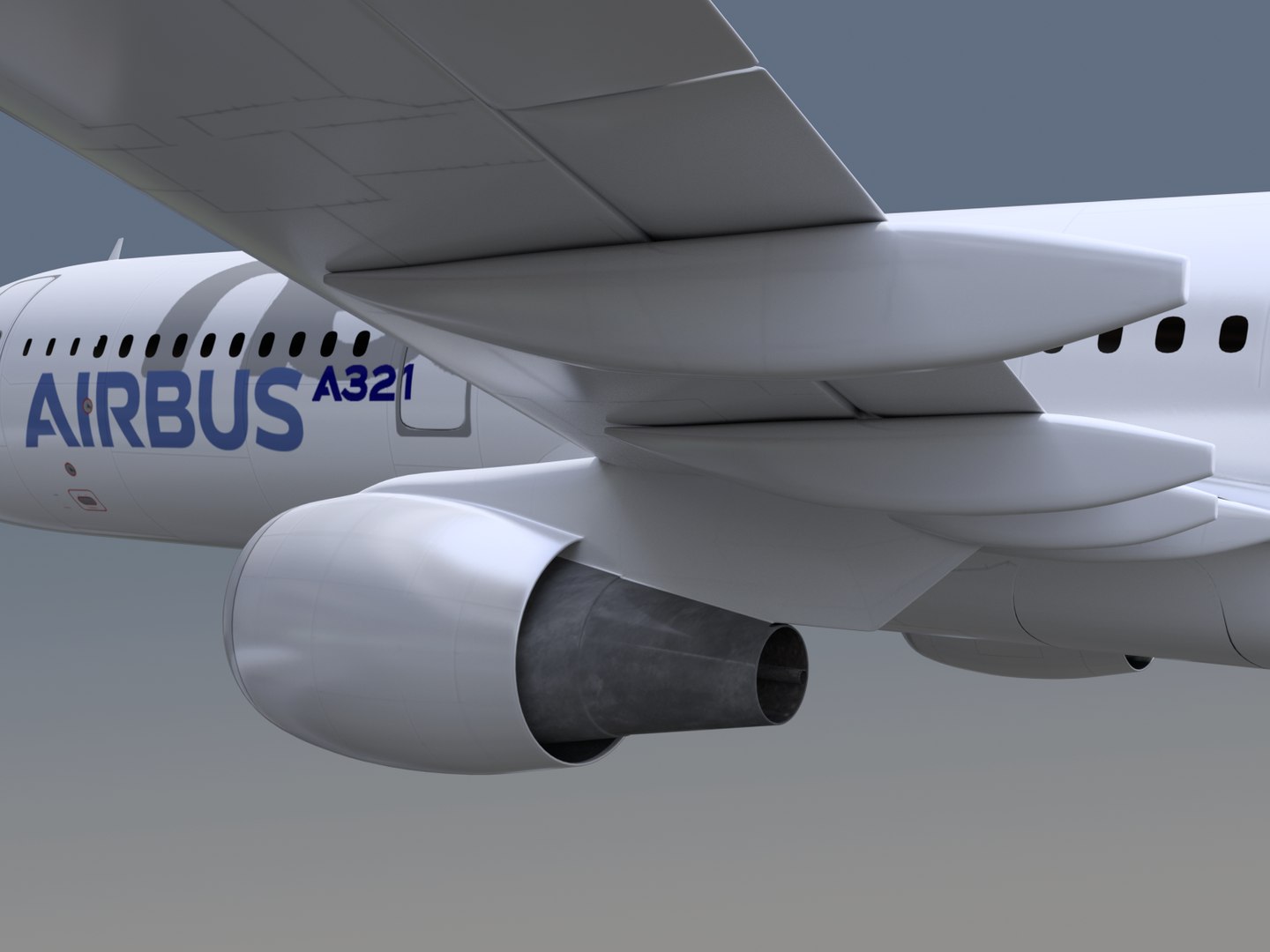 3D Model Airbus A321neo - TurboSquid 1195345