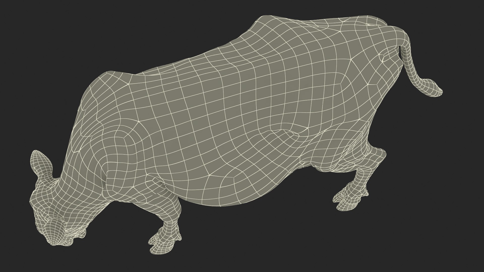 3D Jersey Heifer Eats Beige - TurboSquid 2312581