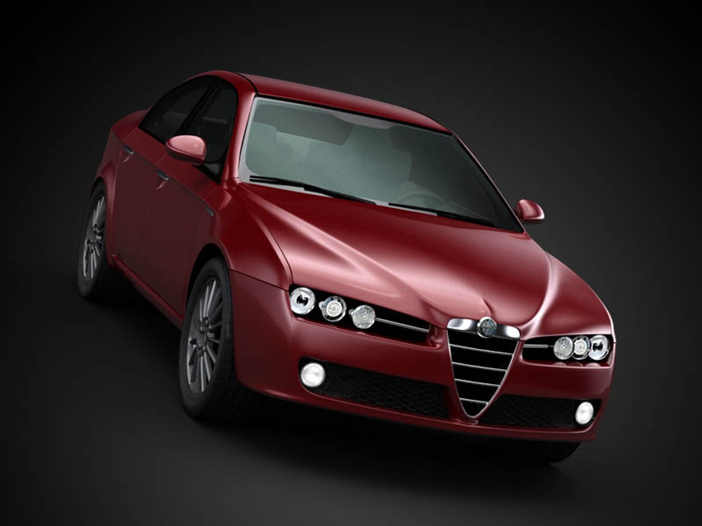 3d Model Alfa Romeo 159