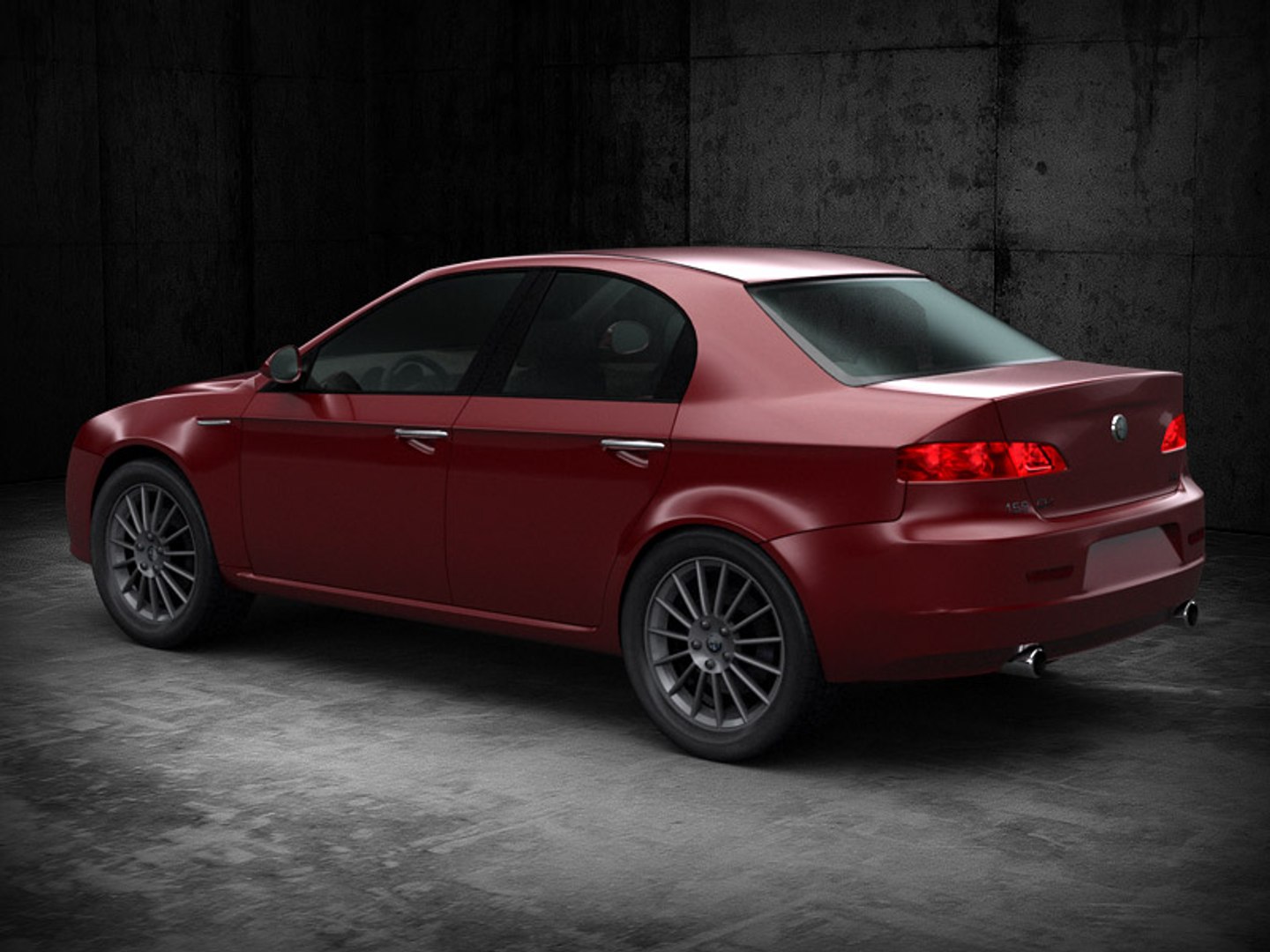 3d Model Alfa Romeo 159