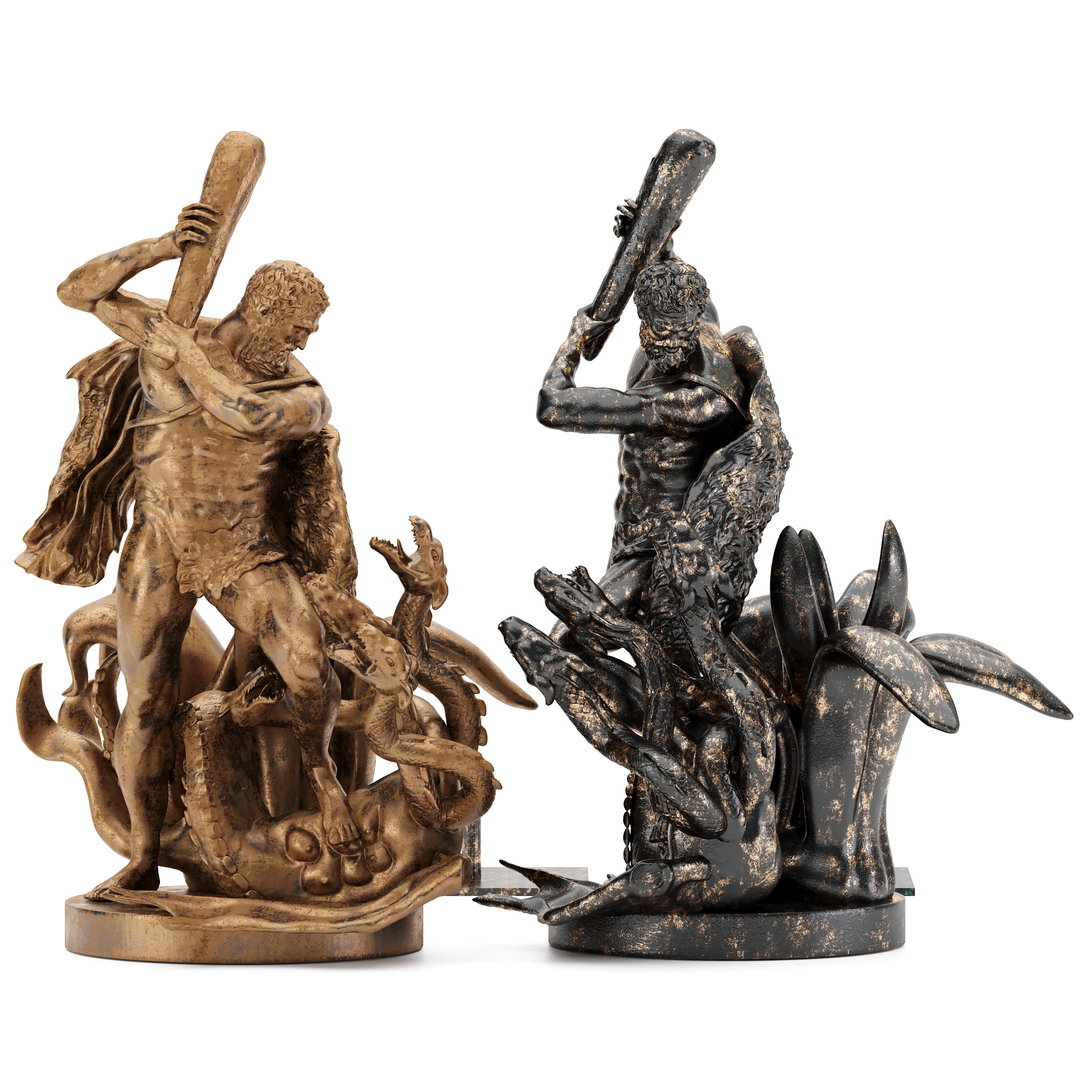 Sculpture Hercules 3D model - TurboSquid 1725390