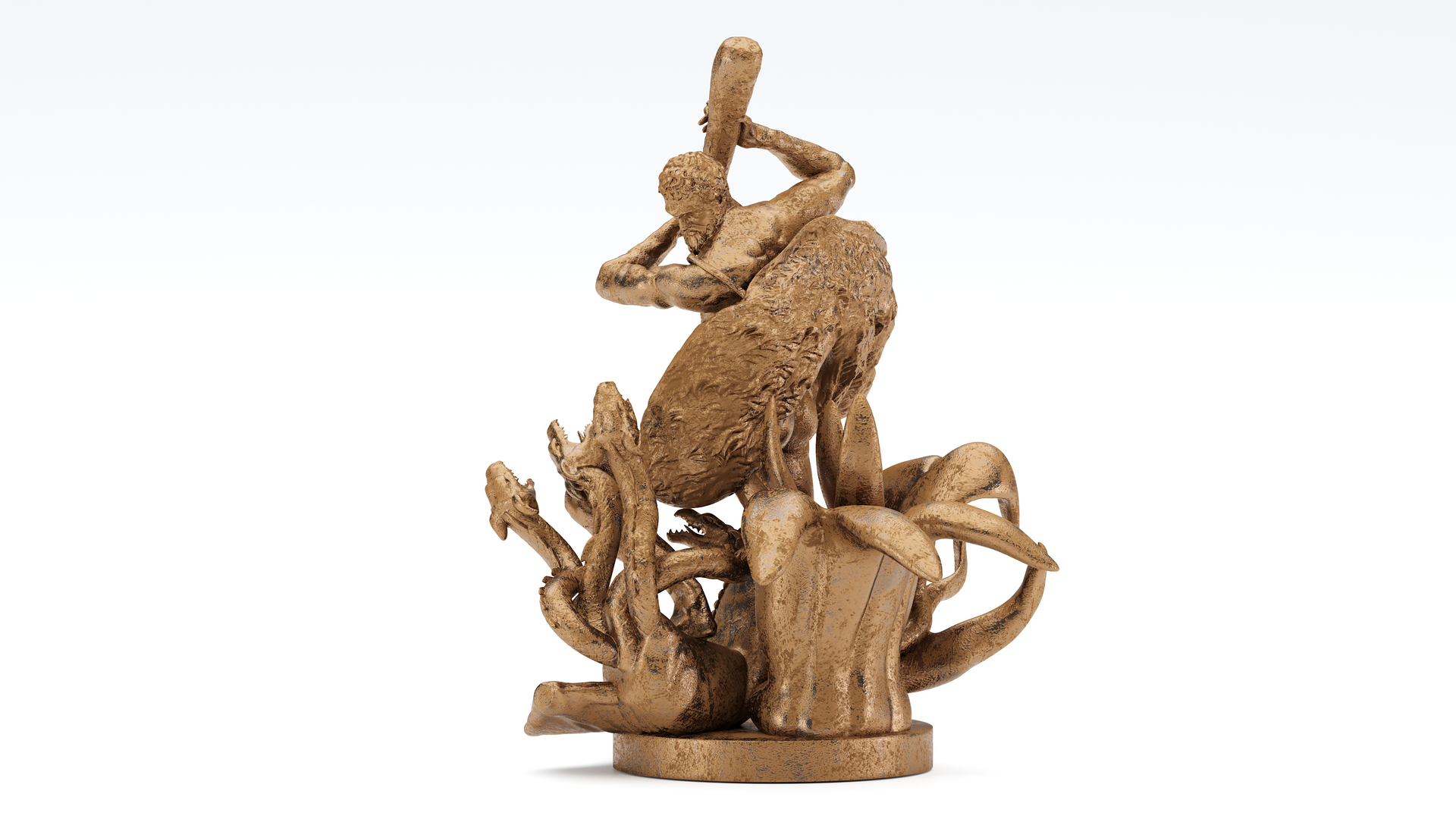 Sculpture Hercules 3D model - TurboSquid 1725390