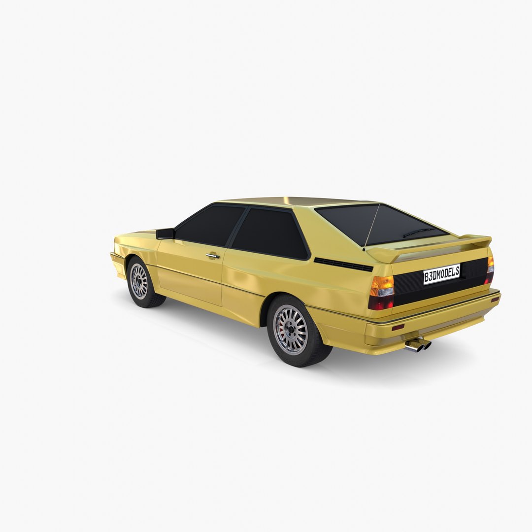 Generic 80s Coupe 3D Model - TurboSquid 2009881