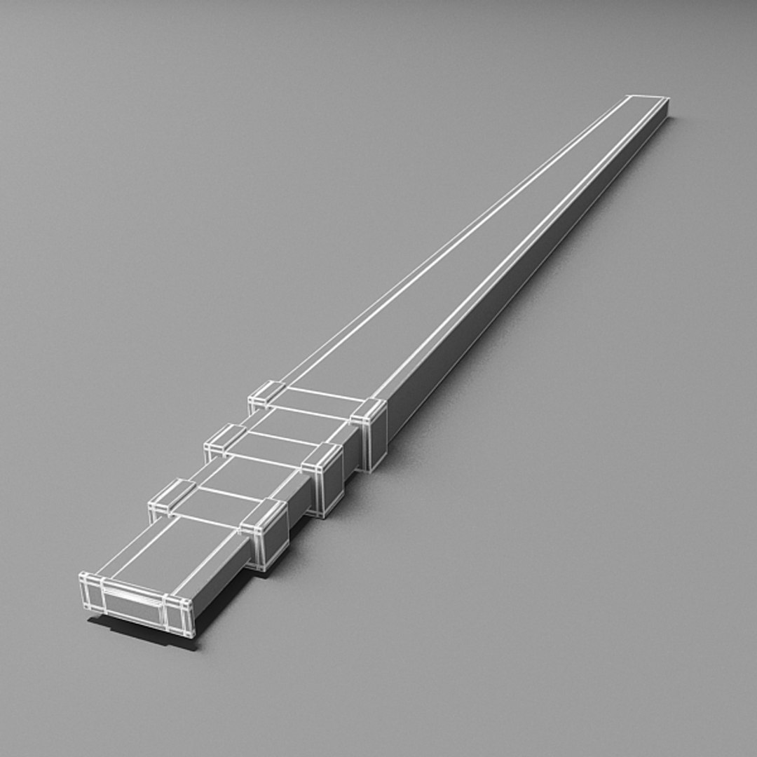 3d Levelling Rod Model