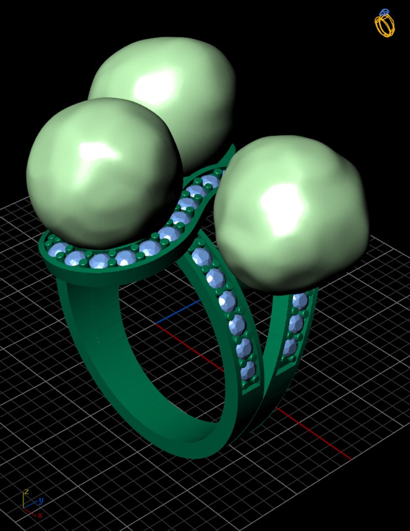 3dm Ring Jewelry Gem