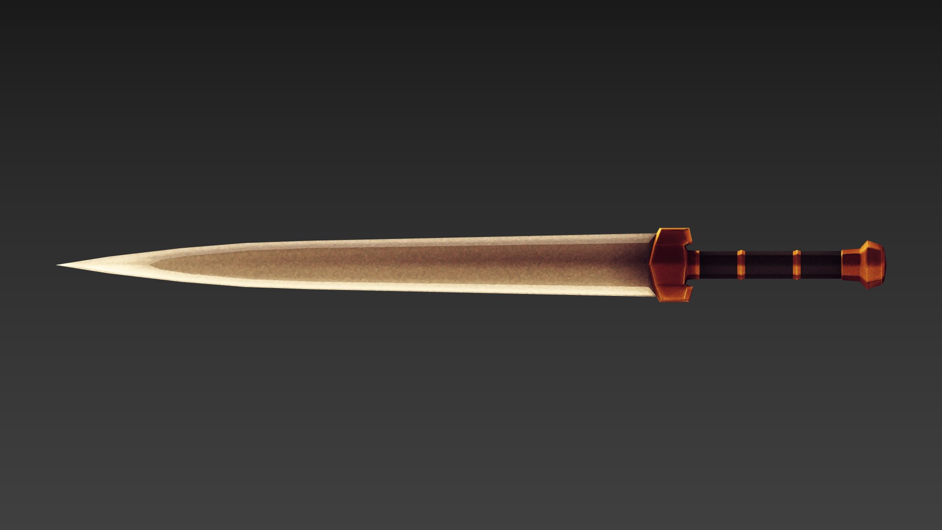 3D Stylized Chinese Jian Sword Model - TurboSquid 1403131