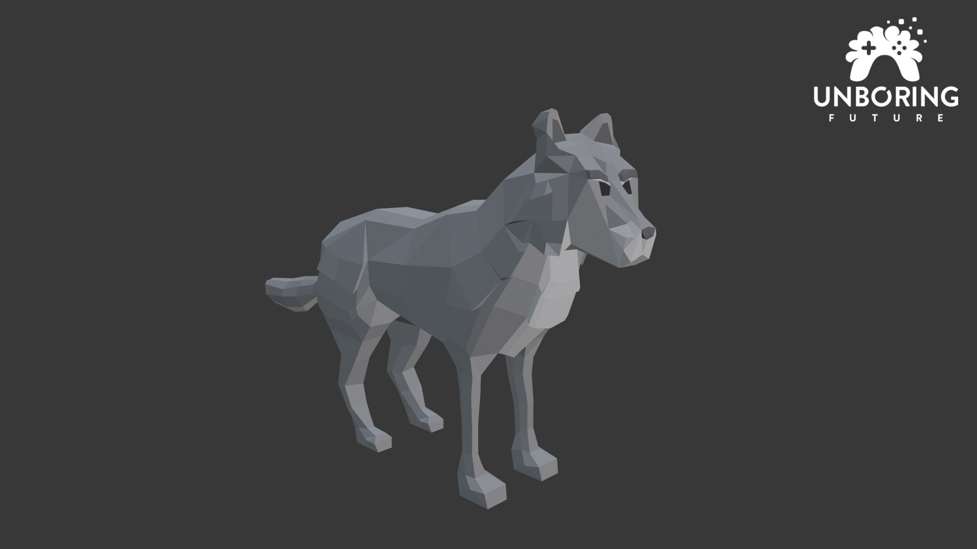 3D LOW POLY Wolf - ANIMATED 3D Model - TurboSquid 2256804