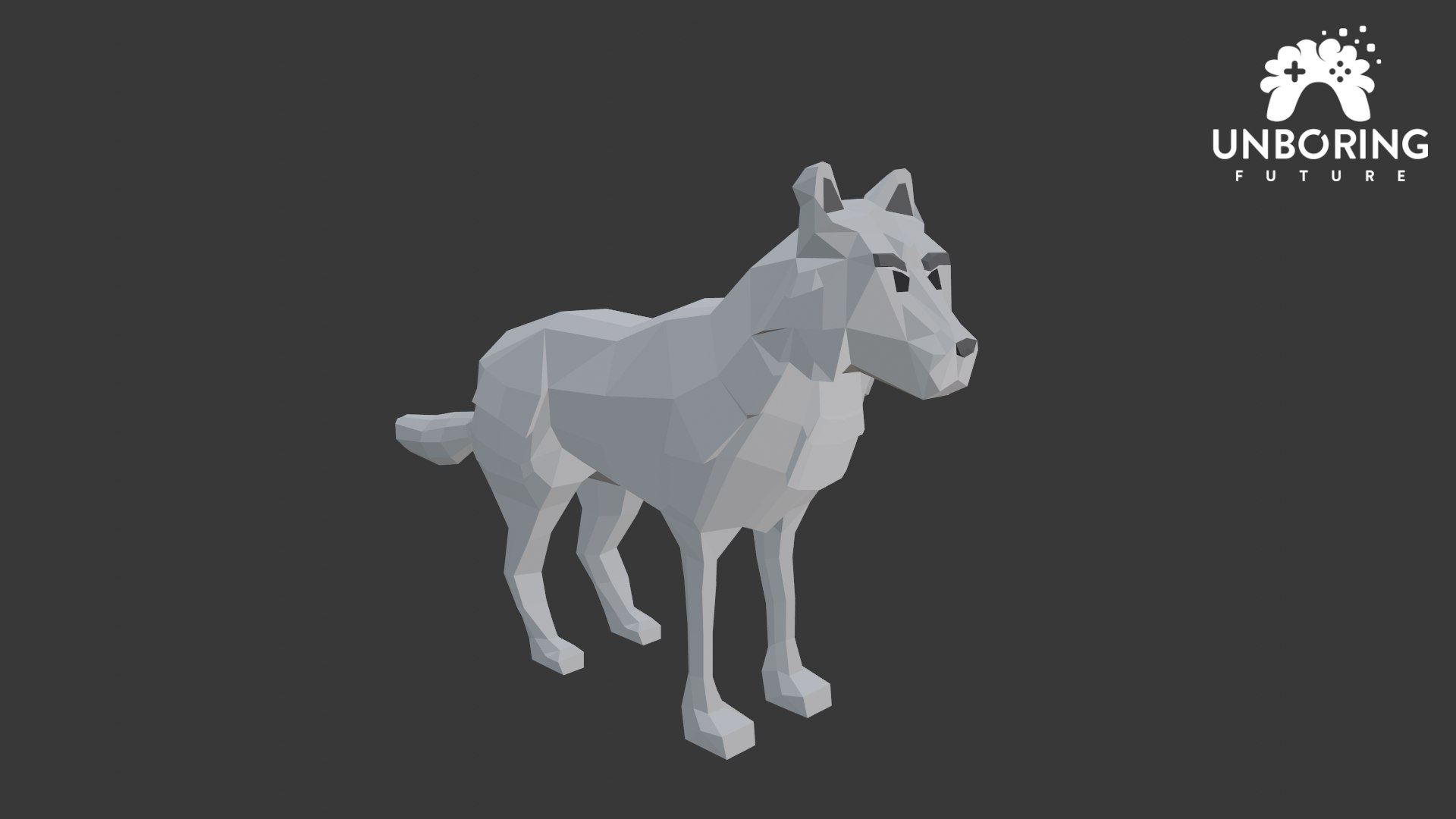 3D LOW POLY Wolf - ANIMATED 3D Model - TurboSquid 2256804