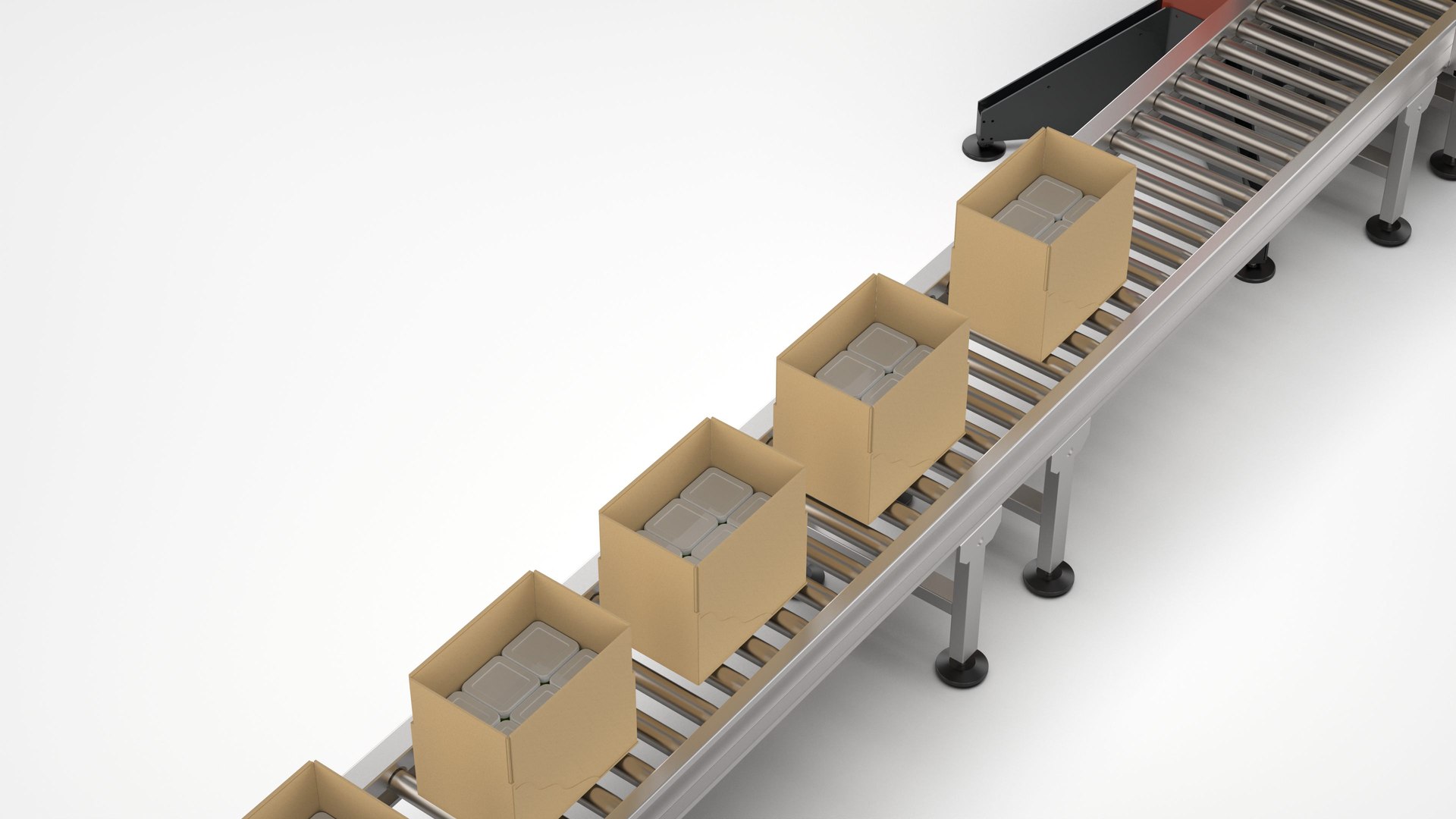 Fully Automatic Food Packing Machine Model - TurboSquid 2087304