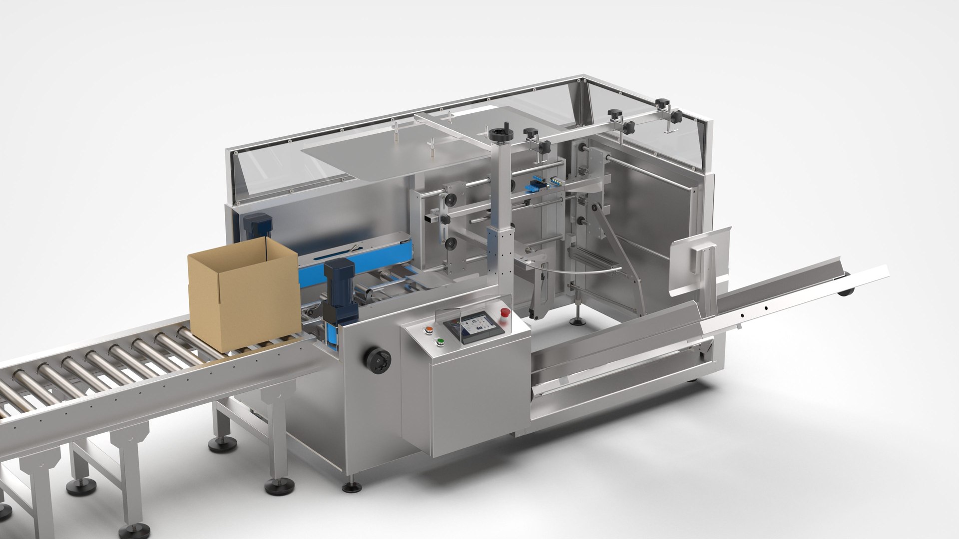Fully Automatic Food Packing Machine Model - TurboSquid 2087304