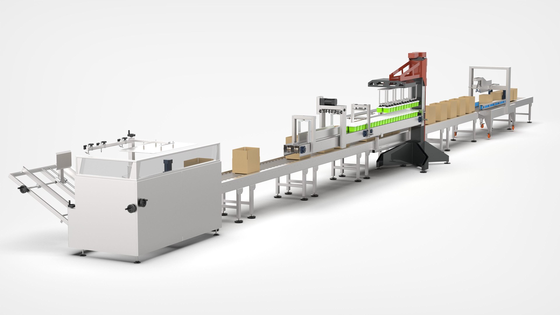 Fully Automatic Food Packing Machine Model - TurboSquid 2087304