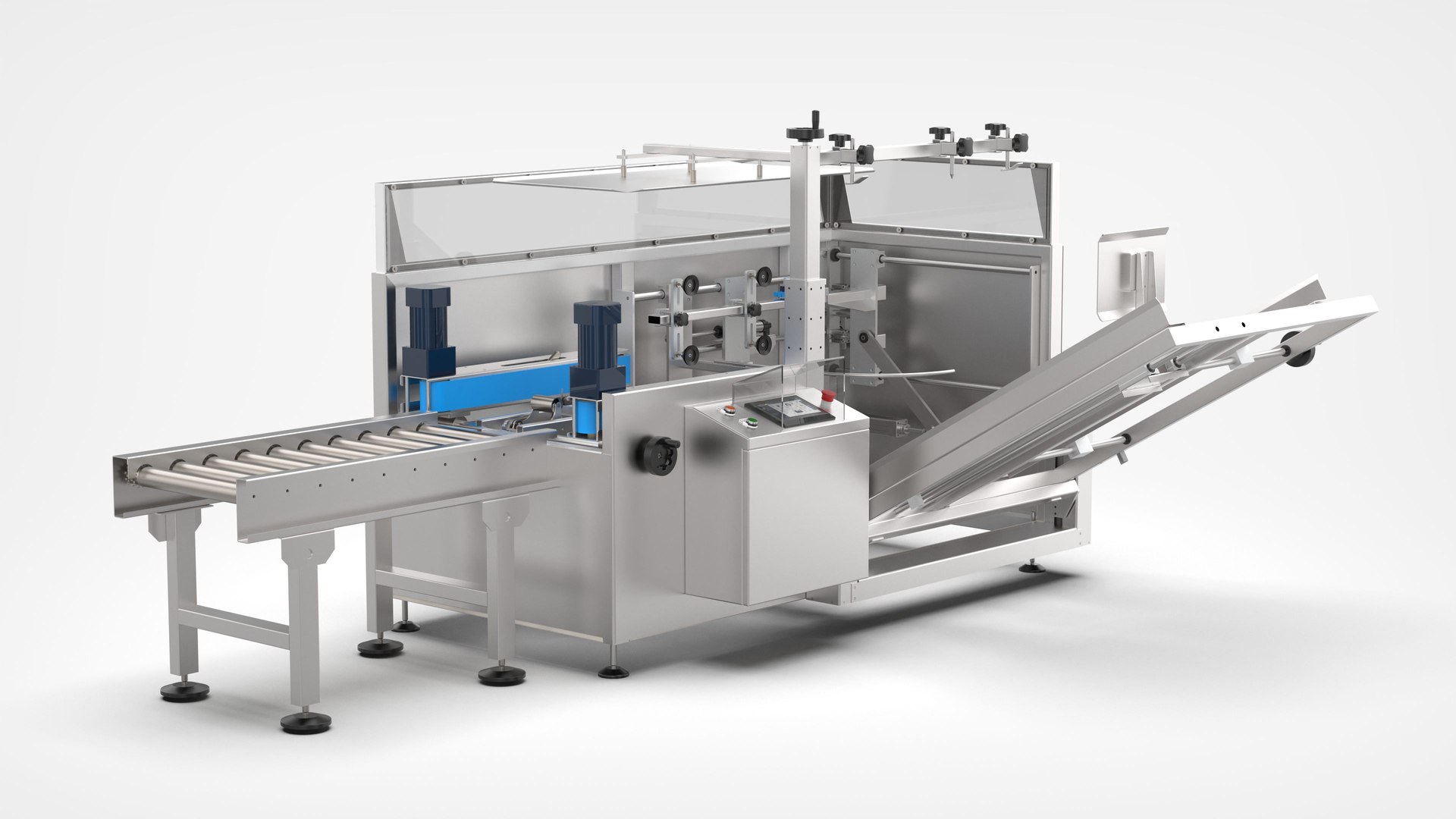 Fully Automatic Food Packing Machine Model - TurboSquid 2087304