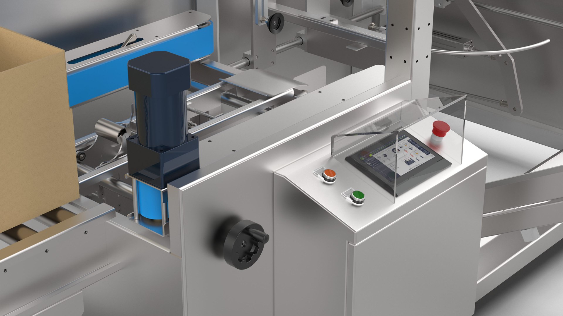 Fully Automatic Food Packing Machine Model - TurboSquid 2087304