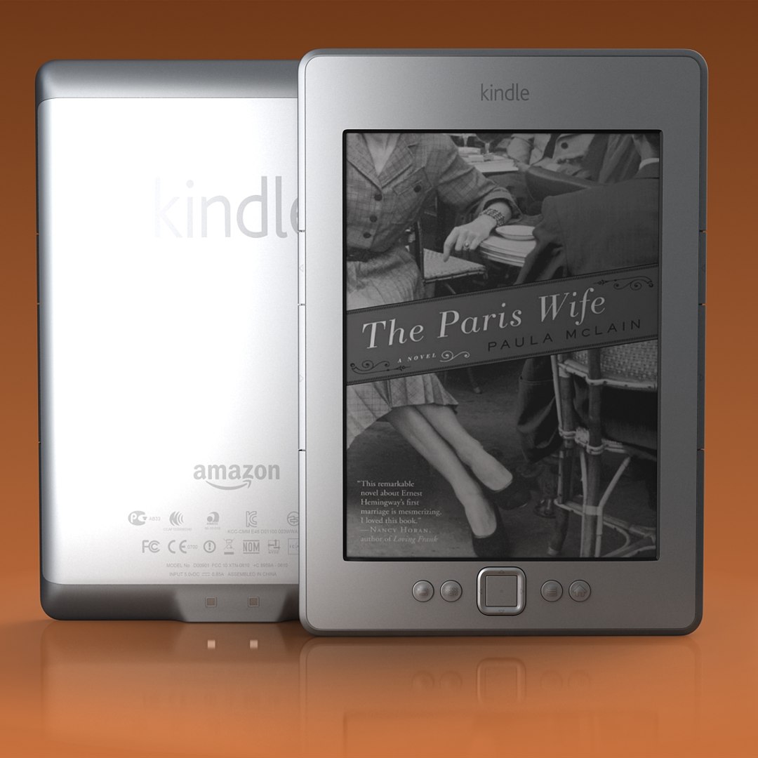 3d kindle model