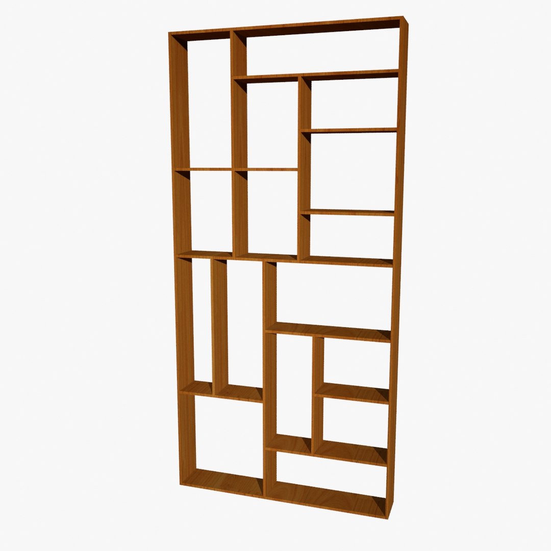 Display Shelf 3d Model
