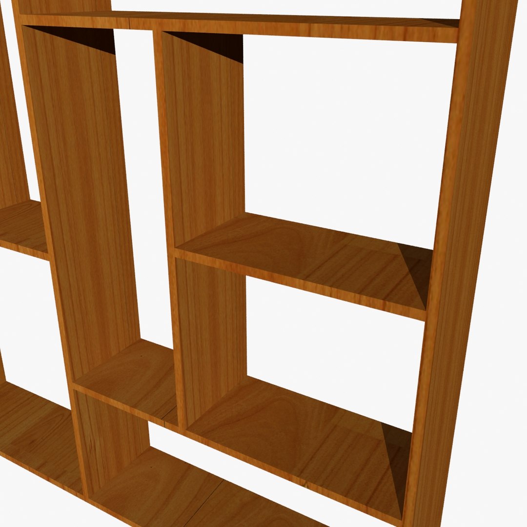 Display Shelf 3d Model