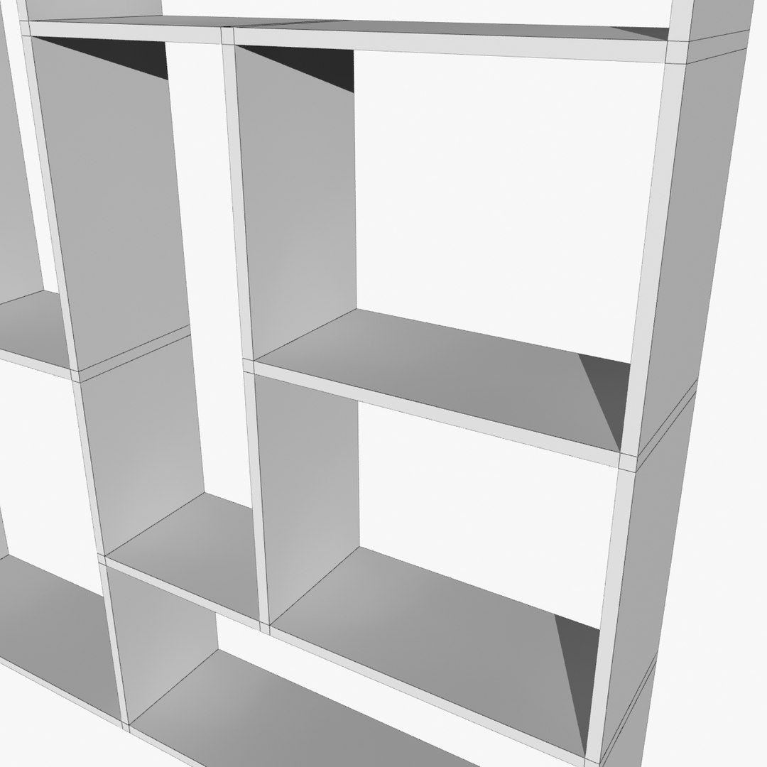 Display Shelf 3d Model