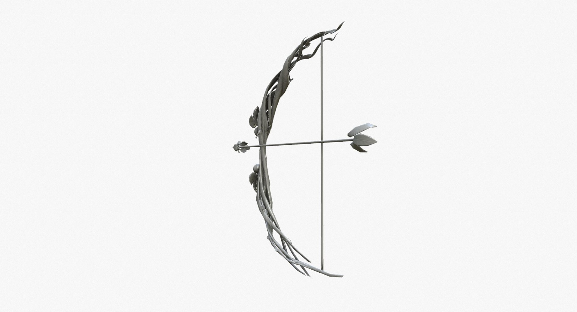 3d Fantasy Weapon - Bow Model