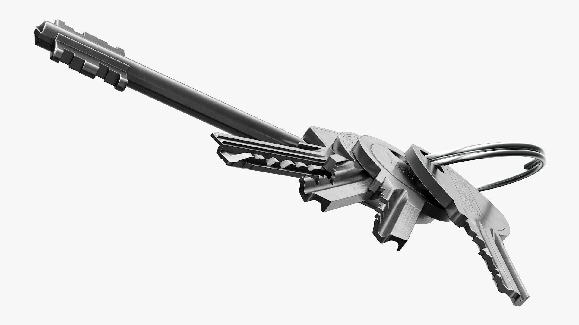 Set of Keys 01 3D model - TurboSquid 1900669