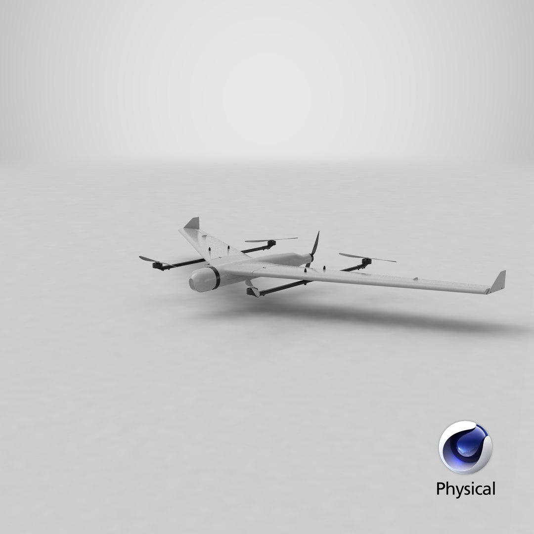 Unmanned Aerial Vehicle ZALA VTOL Model - TurboSquid 2037557