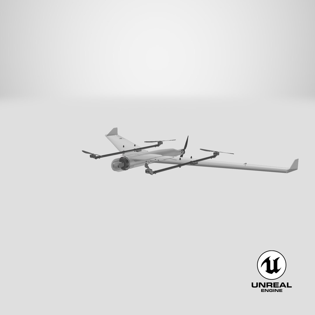 Unmanned Aerial Vehicle ZALA VTOL Model - TurboSquid 2037557